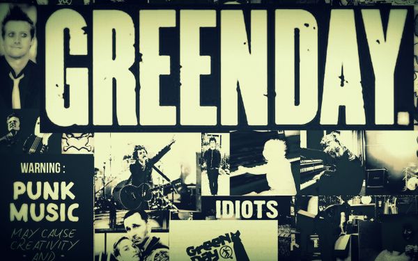 Green Day Collage - Green Day Wallpaper